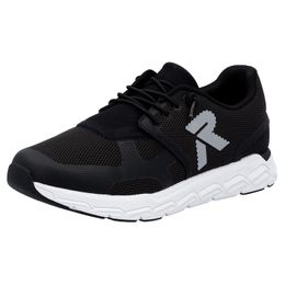 Rieker Sport Damen RIEKER Sport Slip-On Sneaker &raquo;Preston&laquo; Freizeitschuh, Halbschuh, Schlupfschuh mit Gummizug schwarz 40