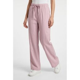 Only Damen Only Schlupfhose &raquo;ONLGOA MW LINEN BL PULL-UP PANT CC PNT&laquo; mit Leinen M (38), L&auml;nge 32