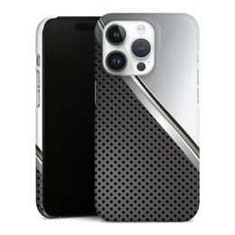 DeinDesign iPhone 14 Pro Handy Premium Case Smartphone Handyh&uuml;lle Schutzh&uuml;lle gl&auml;nzend Cow Fur Cow Skin Premium Case