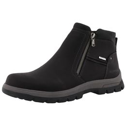 Romika Herren Winterboots Stiefelette, Komfortschuh mit Rei&szlig;verschluss schwarz 41
