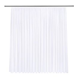 GERSTER Gardine &raquo;Bianca&laquo; Kr&auml;uselband 1 Stk. tlg. Fertigstore Voile recyclet "Bianca" wei&szlig; Voile, Polyester 245cm, Kr&auml;uselband, 450cm