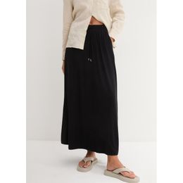 bonprix Damen bonprix Jerseyrock &raquo;Jersey Rock aus Viskose-Mix&laquo; aus Viskosemischung, lockere Passform, unifarbene Optik 36/38 (S)