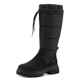 Marco Tozzi Damen Marco Tozzi Winterstiefel , Schneestiefel, Outdoorstiefel, mit Ziersteppungen am Schaft 40, Normalschaft