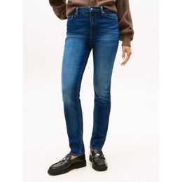 Tommy Hilfiger Damen Slim-fit-Jeans &raquo;DNM NEW DOREEN SLIM RW&laquo; mit regul&auml;rer Leibh&ouml;he, 5-Pocket-Stil blau 26, L&auml;nge 28