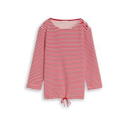 Tom Tailor Shirt Damen Gr&ouml;&szlig;e XS rot / wei&szlig;