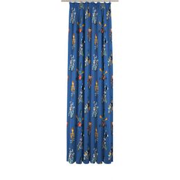WIRTH Vorhang &raquo;Looney&laquo; Multifunktionsband 1 Stk. tlg. Warner Bros. blau Satin, Polyester 145cm, Multifunktionsband, 142cm
