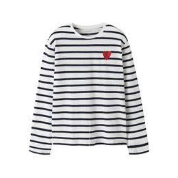name it Kinder Langarmshirt &raquo;NKFTOVELINA LS NREG TOP&laquo; Baumwolle, regular fit 134/140