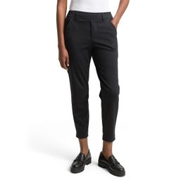 Tom Tailor Denim Damen Tom Tailor Denim Schlupfhose im Jogg-Pant Stil schwarz S (36), N-Gr