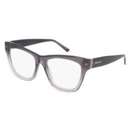 Jimmy Choo JC351 Brille Damen | Fassung: Vollrand, Butterfly, Grau Transparent