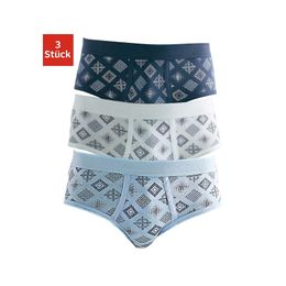 Clipper Herren Slip Packung, 3 Stk. sch&ouml;ne Feinripp-Qualit&auml;t aus reiner Baumwolle blau 5 (5), 3 Stk.