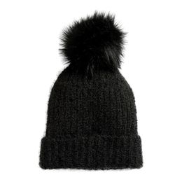 Love & Roses M&uuml;tze Damen Gr&ouml;&szlig;e 55/60 schwarz
