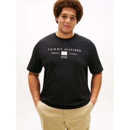 Tommy Hilfiger Big & Tall Tommy Hilfiger Big & Tall Herren T-Shirt &raquo;BT-BRAND LOVE MONO STACK&laquo; Gro&szlig;e Gr&ouml;&szlig;en, aus Jersey mit Logo, normale Passform schwarz 3XL