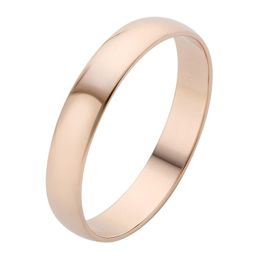 Firetti Unisex Trauring &raquo;Schmuck Geschenk Gold Hochzeit Ehering Trauring "LIEBE"&laquo; Made in Germany, wahlweise mit oder ohne Brillant rosa 17, ohne 