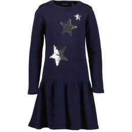 Blue Seven M&auml;dchen Strickkleid Baumwolle blau 122, N-Gr