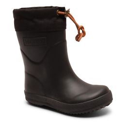 bisgaard M&auml;dchen Gummistiefel &raquo;thermo&laquo; Boots mit Lammwolle, Gr&ouml;&szlig;enschablone zum Download schwarz 32