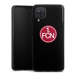 DeinDesign Galaxy A12 Handy Silikon H&uuml;lle Case schwarz Handyh&uuml;lle Official Licensed Product 1. Fc N&uuml;rnberg 1. Fcn