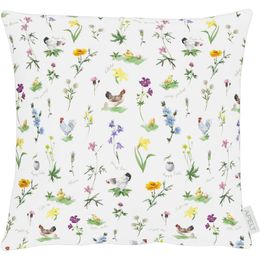 Apelt Dekokissen &raquo;6412&laquo; Kissenh&uuml;lle mit F&uuml;llung, 1 St&uuml;ck bunt Baumwolle, Polyester B/L: 39cm x 39cm, 1 Stk.