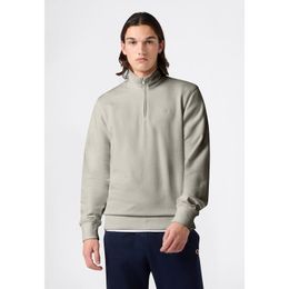 Champion Herren Sweatshirt &raquo;ICONS TONAL Half Zip Sweatshirt&laquo;, mit halbem Rei&szlig;verschluss, aus Baumwolle und Polyester, normale L&auml;nge beige L