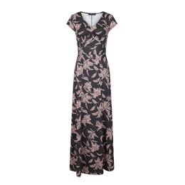 Hotsquash Kleid Damen Gr&ouml;&szlig;e 46 hellgrau / dunkelgrau / pastellorange / ros&eacute; Sommerkleid