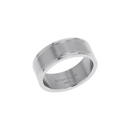 Tom Tailor Herren Tom Tailor Fingerring &raquo;Schmuck Geschenk Edelstahl&laquo; 66, Edelstahl, 8mm