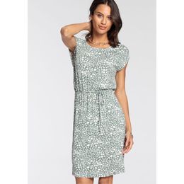 Laura Scott Damen Sommerkleid Mini-L&auml;nge, l&auml;ssiger, eleganter Stil bunt 48, N-Gr