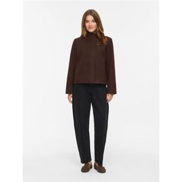 Vila Damen Kurzjacke &raquo;VICLAUDIA L/S HIGH NECK SHORT JKT- NOOS&laquo; Kunstfaser 40