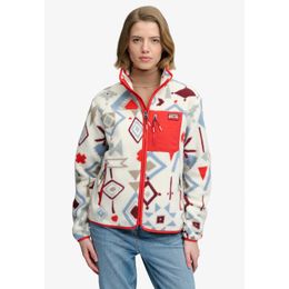 Superdry Damen Fleecejacke &raquo;OUTDOOR PRINTED ZIP FLEECE&laquo; Slim Fit, mit Stehkragen L