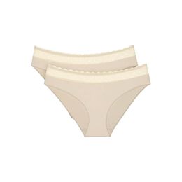 Triumph Damen Tai-Slip &raquo;Feel of Modal&laquo; seidig-weich, Spitzenbund beige XS