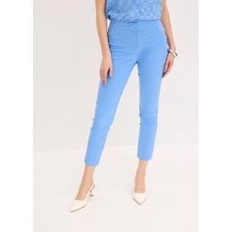 bonprix Damen bonprix 7/8-Hose aus Viskose, Polyamid und Elasthan, Slim fit, femininer Stil 52, N-Gr