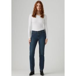 Levi's Levi's Damen Gerade Jeans &raquo;314 Shaping Straight&laquo; mit Stretch blau 32, L&auml;nge 30