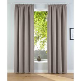 OTTO home Verdunkelungsvorhang &raquo;Solana, Gardinen mit Kr&auml;uselband, Vorh&auml;nge, Wohnzimmer, modern,&laquo; Kr&auml;uselband 2 Stk. tlg. 2er-Set Verdunklungsvorhang 