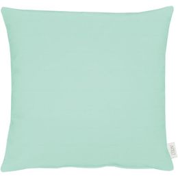 Apelt Dekokissen &raquo;4362 Rips Uni&laquo; Wasser- und Schmutzabweisend blau Mischgewebe B/L: 51cm x 51cm, 1 Stk.