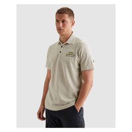 PME-Legend Pme Legend Herren PME LEGEND Poloshirt Aufgesetzte &Auml;rmeltasche mit Marken- Label beige S
