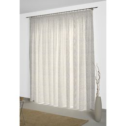 WIRTH Vorhang &raquo;Gospic&laquo; Multifunktionsband 1 Stk. tlg. braun Jacquard, Baumwolle, Polyester 145cm, Multifunktionsband, 132cm