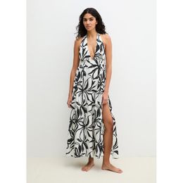 Marc O'Polo Marc O'polo Damen Marc O'Polo Neckholderkleid mit Allover-Print L, N-Gr