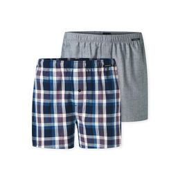 Schiesser Herren Weiter Boxer &raquo;Boxershorts Multipacks&laquo; mit Eingriff, Knopf bunt 8