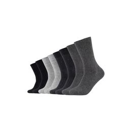 s.Oliver Herren s.Oliver Socken &raquo;essentials&laquo; 8 Paar, 8 Paar tlg. mit weichem Bund schwarz 39-42
