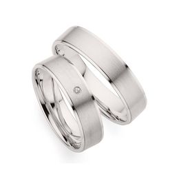 Phoenix Ph&ouml;nix Trauring &raquo;Schmuck Geschenk Silber 925 Trauring Ehering LIEBE versch. Varianten&laquo; Made in Germany - wahlweise mit oder ohne Brillant silber 58, 