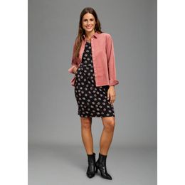 Laura Scott Damen Jerseykleid Eingrifftaschen aus elastischer Viskosemischung, figurbetonte Passform schwarz 38, N-Gr
