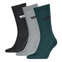 Levi's Levi's Herren Socken &raquo;LEVIS REGULAR CUT BW LOGO RECYCL CO 3P&laquo; Packung, 3 Paar tlg. mit breitem Logobund 43-46