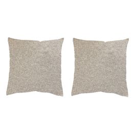 Home Wohnideen Dekokissen &raquo;LUCIO&laquo; grau Polyester B/L: 40cm x 40cm, 2 Stk.