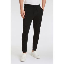 BOSS Orange Herren BOSS Orange Sweathose &raquo;Sestart&laquo; mit tonalem Logo schwarz XL, N-Gr