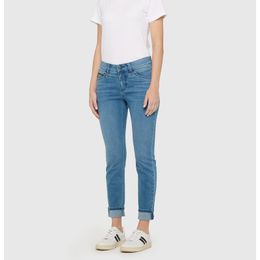 MAC Damen MAC Slim-fit-Jeans &raquo;RICH SLIM&laquo; mit Stretch blau 48, L&auml;nge 32