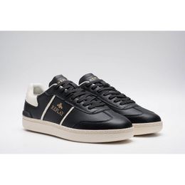 Replay Herren Sneaker Schn&uuml;rschuh, Halbschuh, Basketsneaker mit gepolstertem Schaftrand schwarz 41