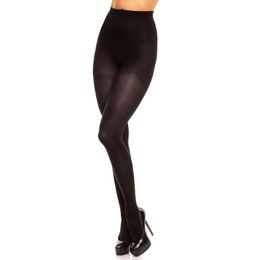 GLAMORY Damen GLAMORY St&uuml;tzstrumpfhose &raquo;Vital&laquo; 70 DEN bis Gr&ouml;&szlig;e 60/62, Plus Size schwarz 44/46