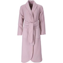 Vossen Damenbademantel &raquo;Catania, ideal f&uuml;r Sauna & Spa, Hotelbademantel, Morgenmantel&laquo; lila Waffelpiqu&eacute; S L: 120cm