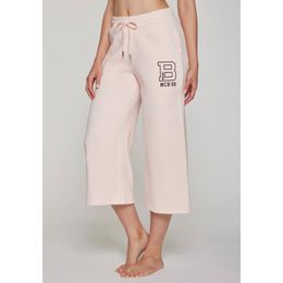 Bench. Loungewear Damen 7/8-Hose &raquo;Ankle Athletic Jogginghose&laquo; mit seitlichen Taschen und Logoprint, Loungewear 44/46, N-Gr