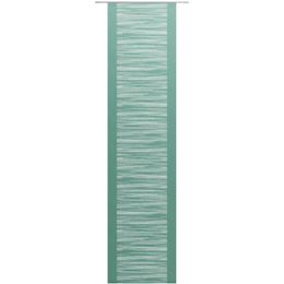 Neutex for you! Schiebegardine &raquo;Padova&laquo; Klettband 1 Stk. tlg. inkl. Befestigungszubeh&ouml;r, Breite: 57 cm blau Scherli, Polyester 175cm, Klettband, 57cm