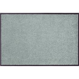 Hanse Home Fu&szlig;matte &raquo;Wash & Clean&laquo; rechteckig 7 mm H&ouml;he Schmutzfangmatte, T&uuml;rmatte, In- und Outdoor, Teppich, L&auml;ufer, waschbar gr&uuml;n Kunstfaser B : 