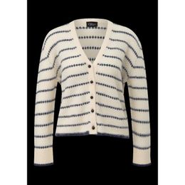 s.Oliver BLACK LABEL Damen s.Oliver BLACK LABEL Strickjacke im Streifen-Look 46